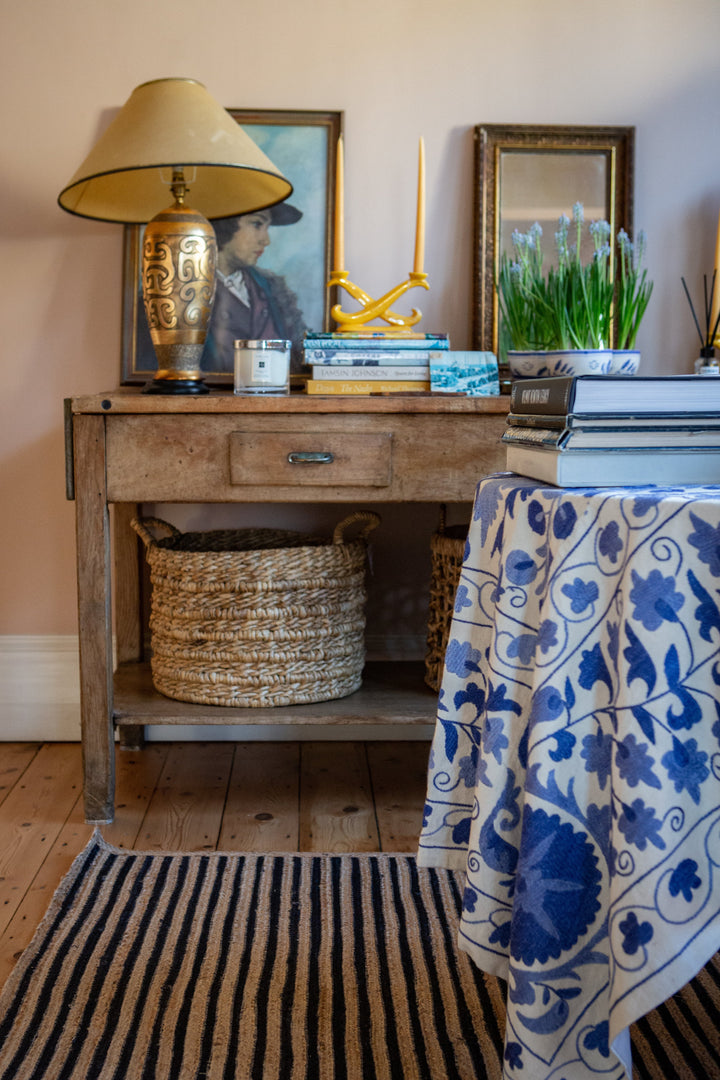 The Jute Stripe Rug | Designed in the UK & Handmade in Jaipur | The ...